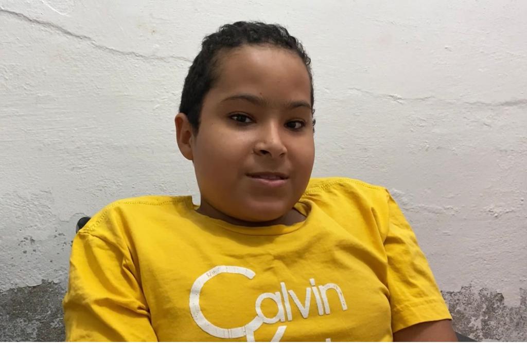 "Ajudem a realizar meu sonho", diz Lucas Rafael - Adolescente tem 13 ...